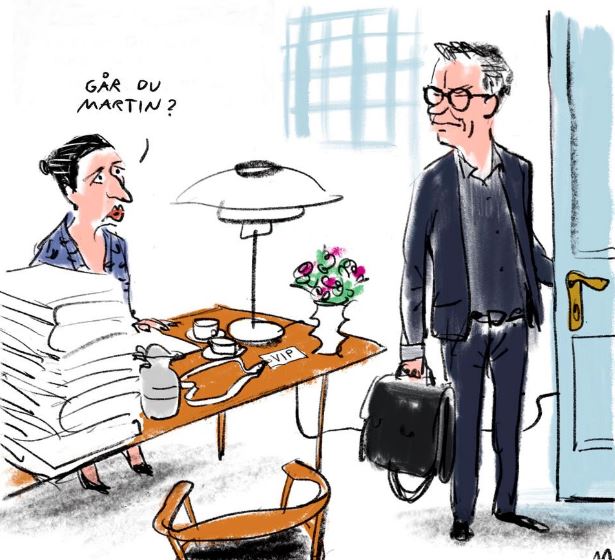 I anledning af Rossens exit fra Statsministeriet – Soren Skafte, Former ...